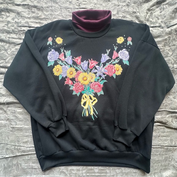 Land’N Sea | Sweaters | Vintage Land N Sea Sweater Womens Xl Black ...